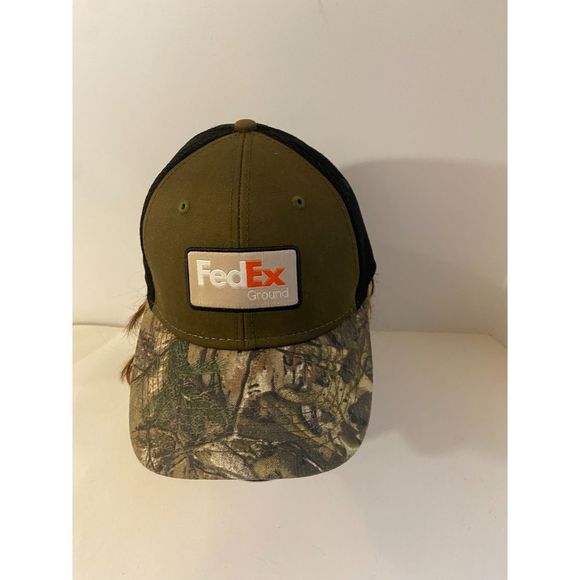 Fed Ex | Accessories | Fedex Ground Hat Camouflage Camo Dry Duck Mesh ...